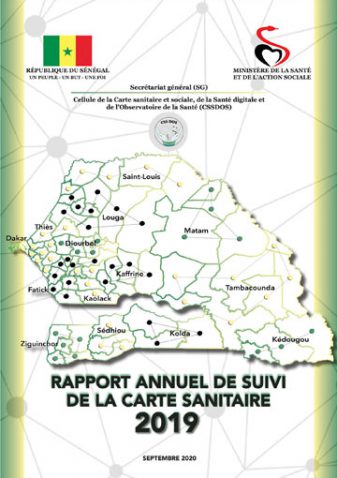 Carte Sanitaire du Sénégal - 2019 - Portail ESANTE - CSSDOS